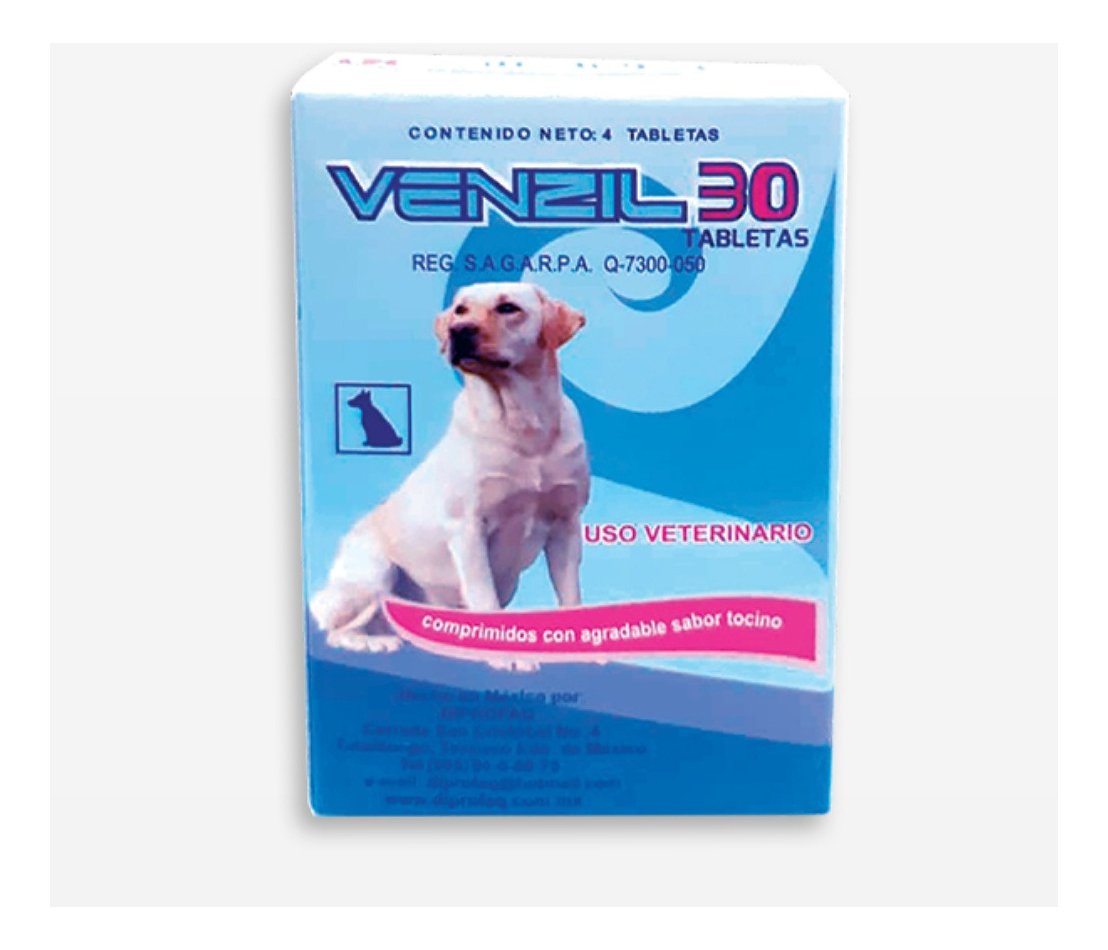 Venzil tabletas 30 kg - farmaciasaludymascotas.com